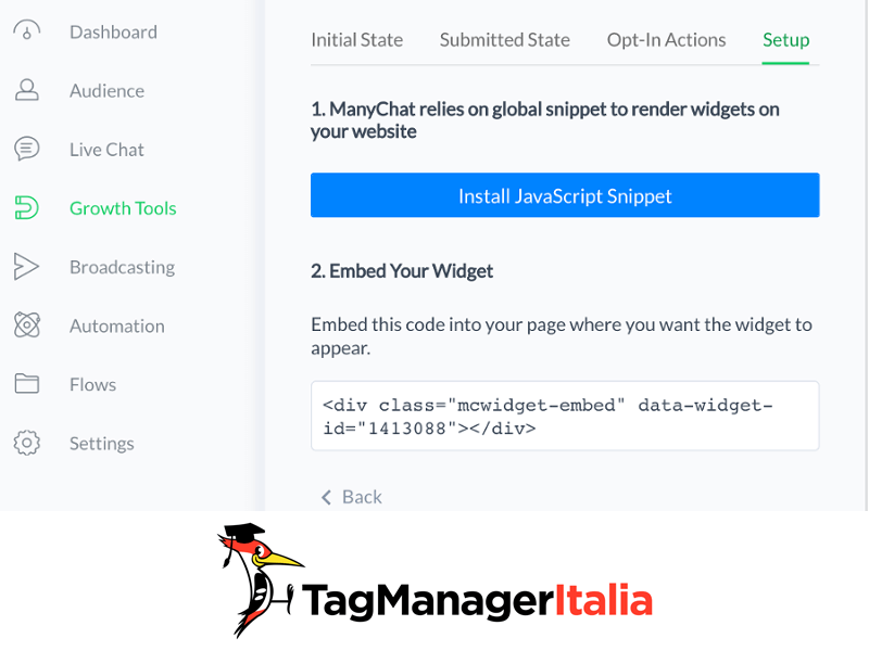 Come Installare ManyChat con Google Tag Manager? Guida Completa