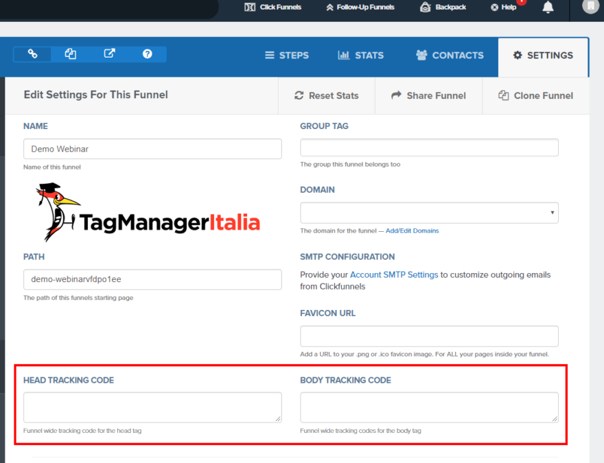 Come Installare Google Tag Manager su ClickFunnels | Tag Manager Italia