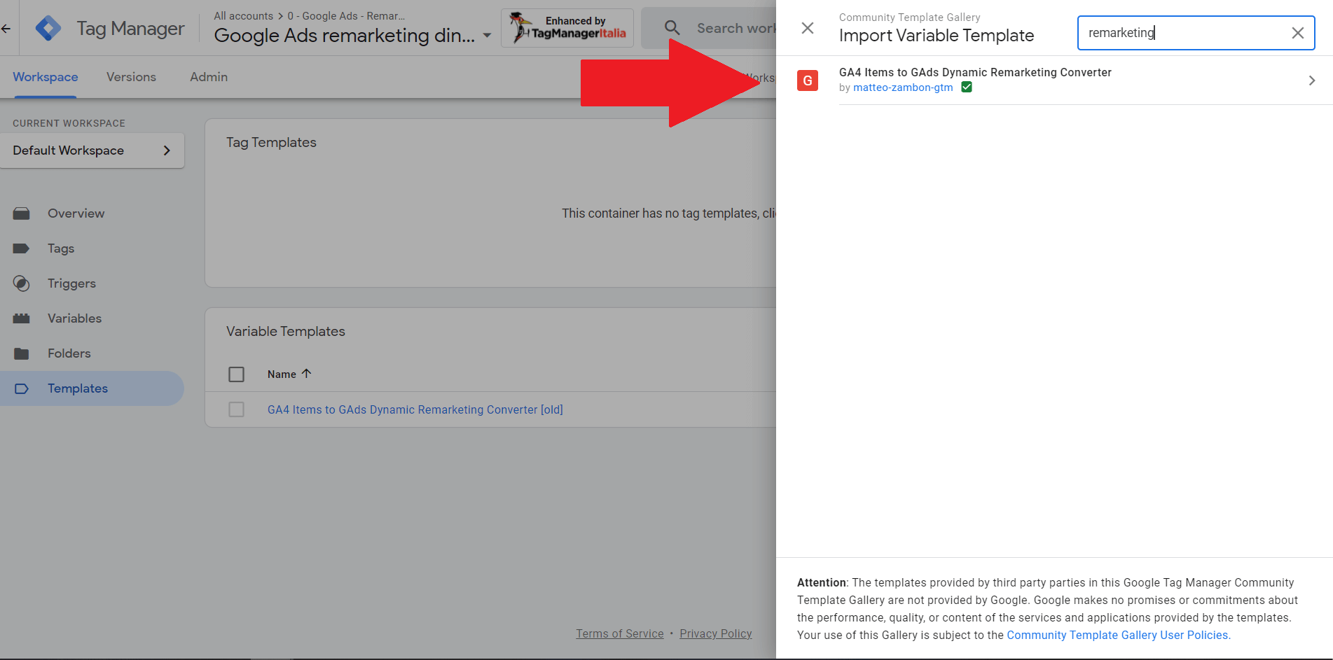 GitHub - matteo-zambon-gtm/GA4-Items-to-GAds-Remarketing-Converter